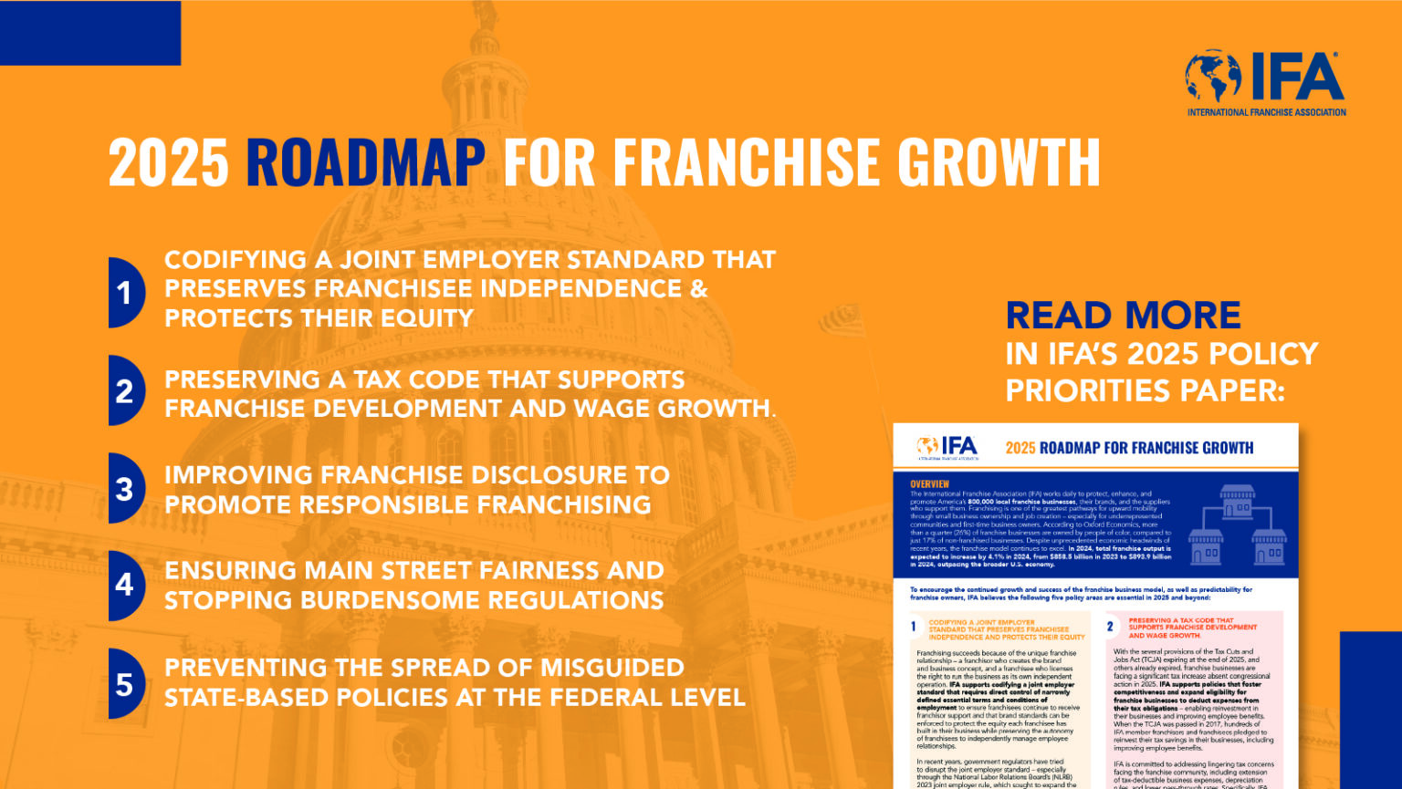 IFA Releases 2025 Roadmap For Small Business Growth - International ...